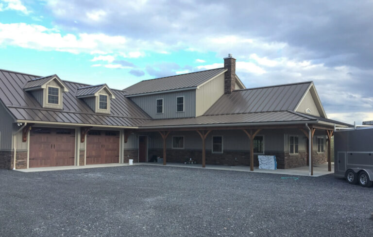 Pole Barn Building & Installation | Kauffman Metals